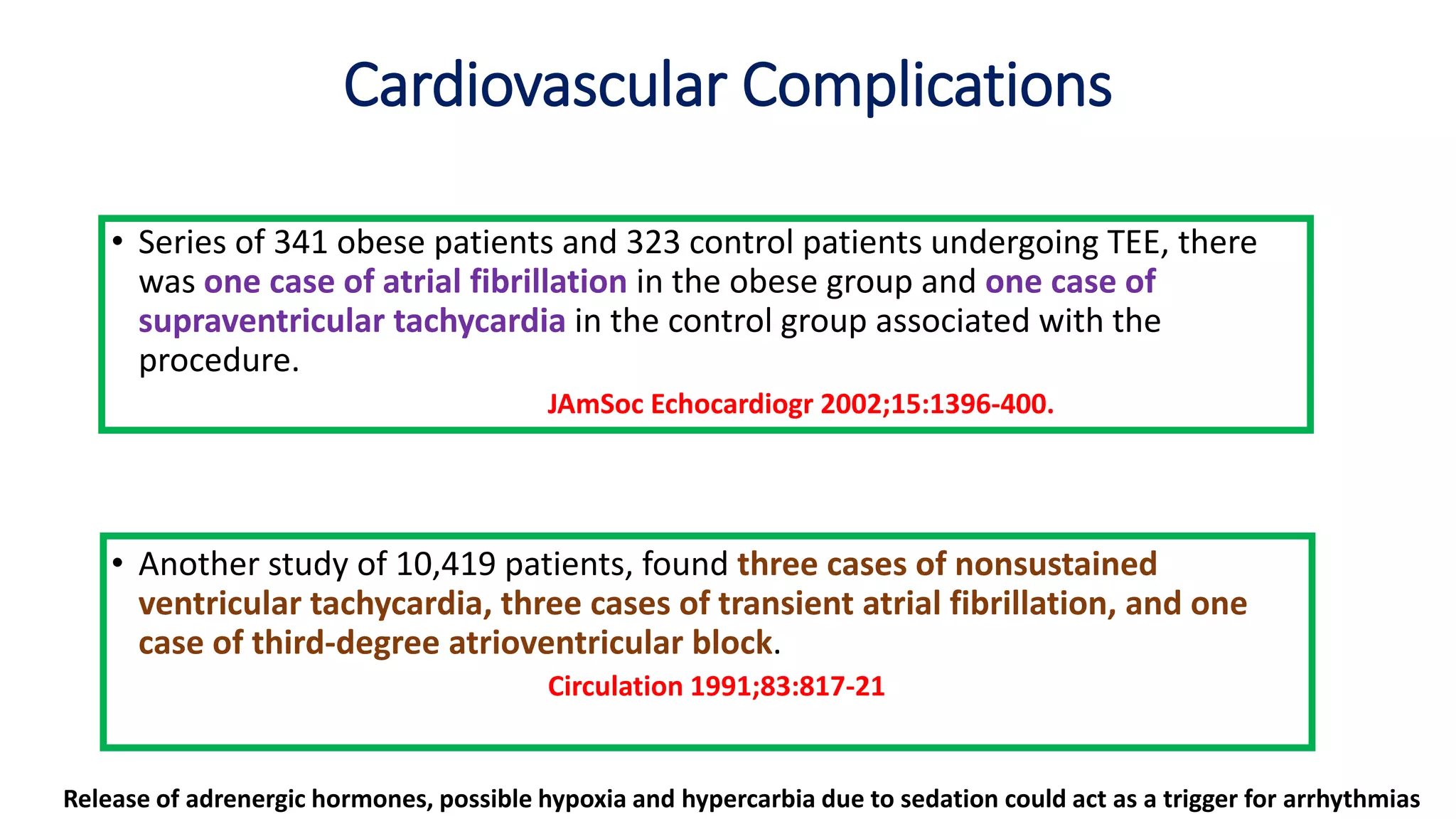 Transesophageal echocardiography complications and probe insertion ...