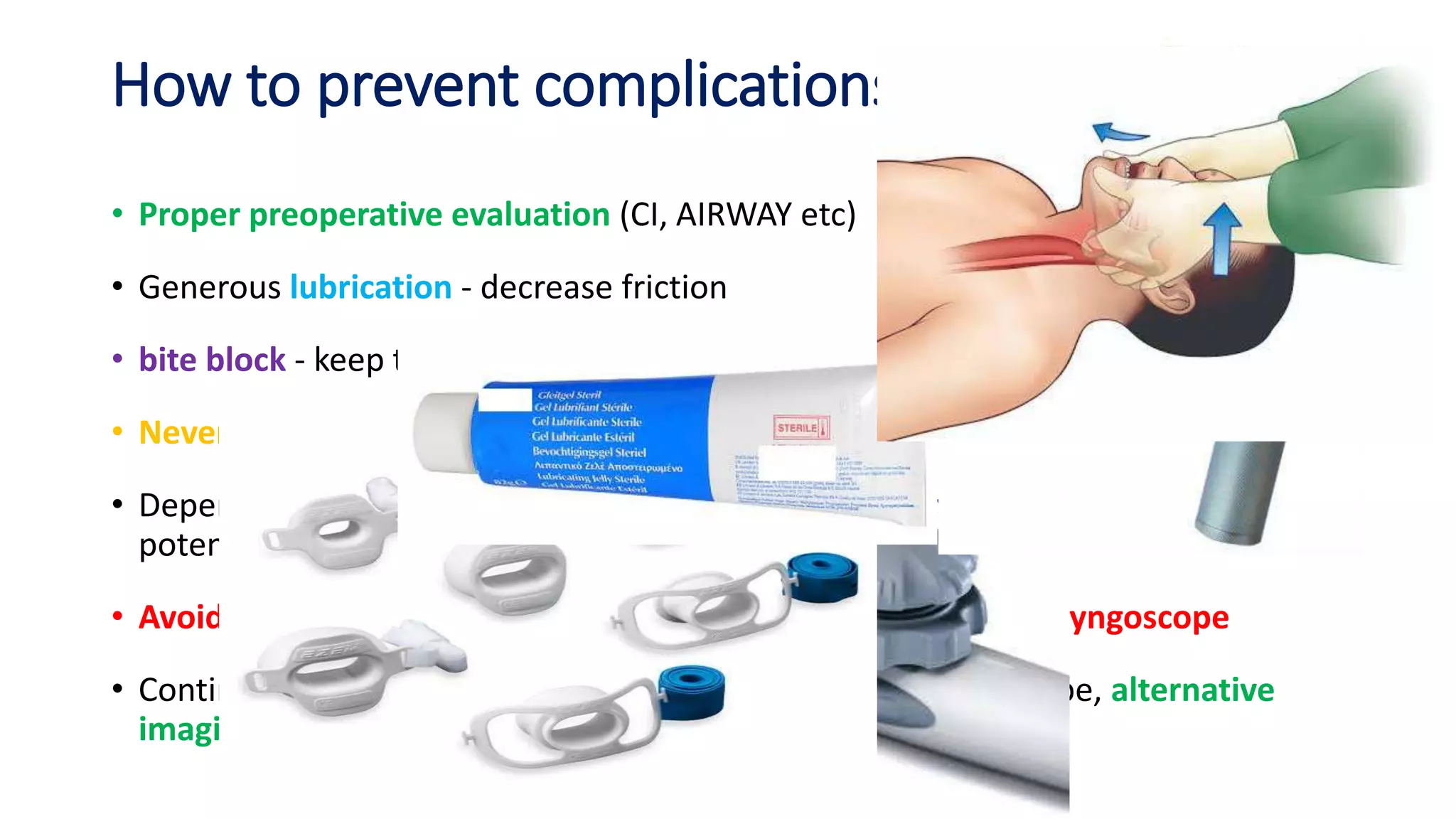 Transesophageal echocardiography complications and probe insertion ...
