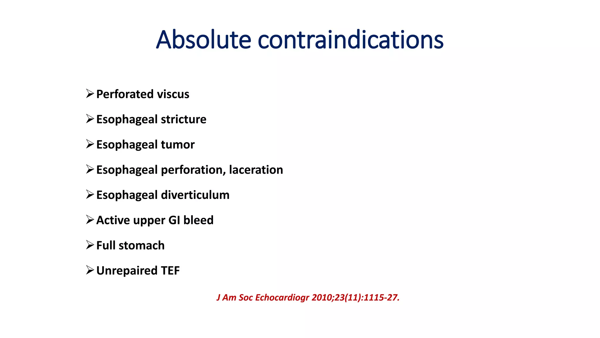 Transesophageal echocardiography complications and probe insertion ...