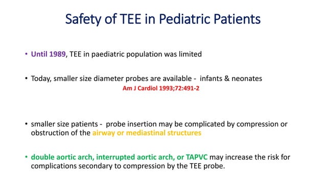 Transesophageal echocardiography complications and probe insertion ...