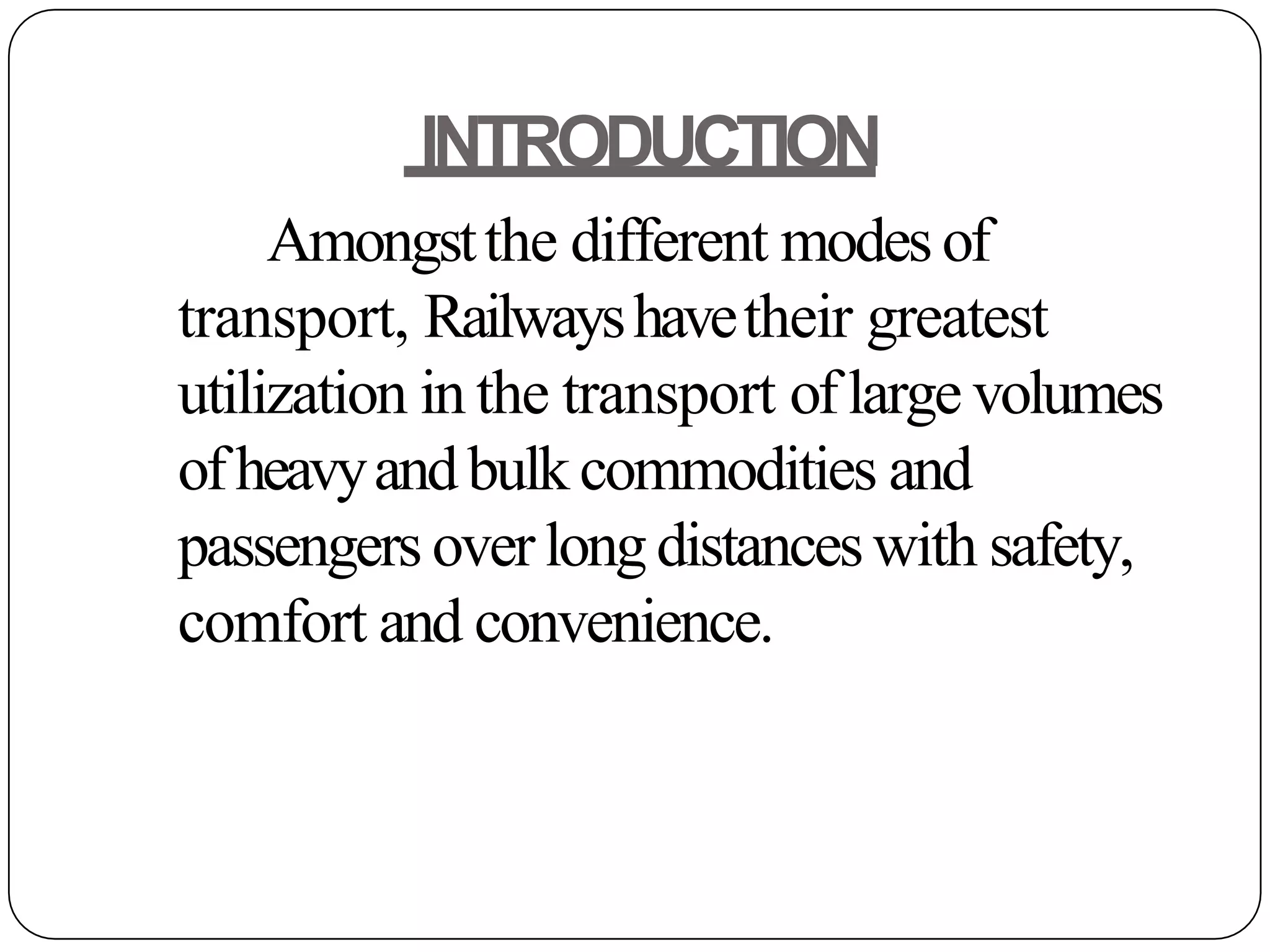 RAILWAY ENGINEERING | PPTX