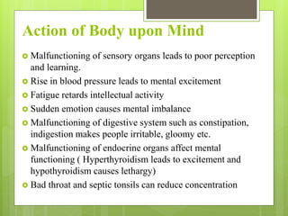 Body Mind Relationship- The Integrated Response in Psychology | PPTX
