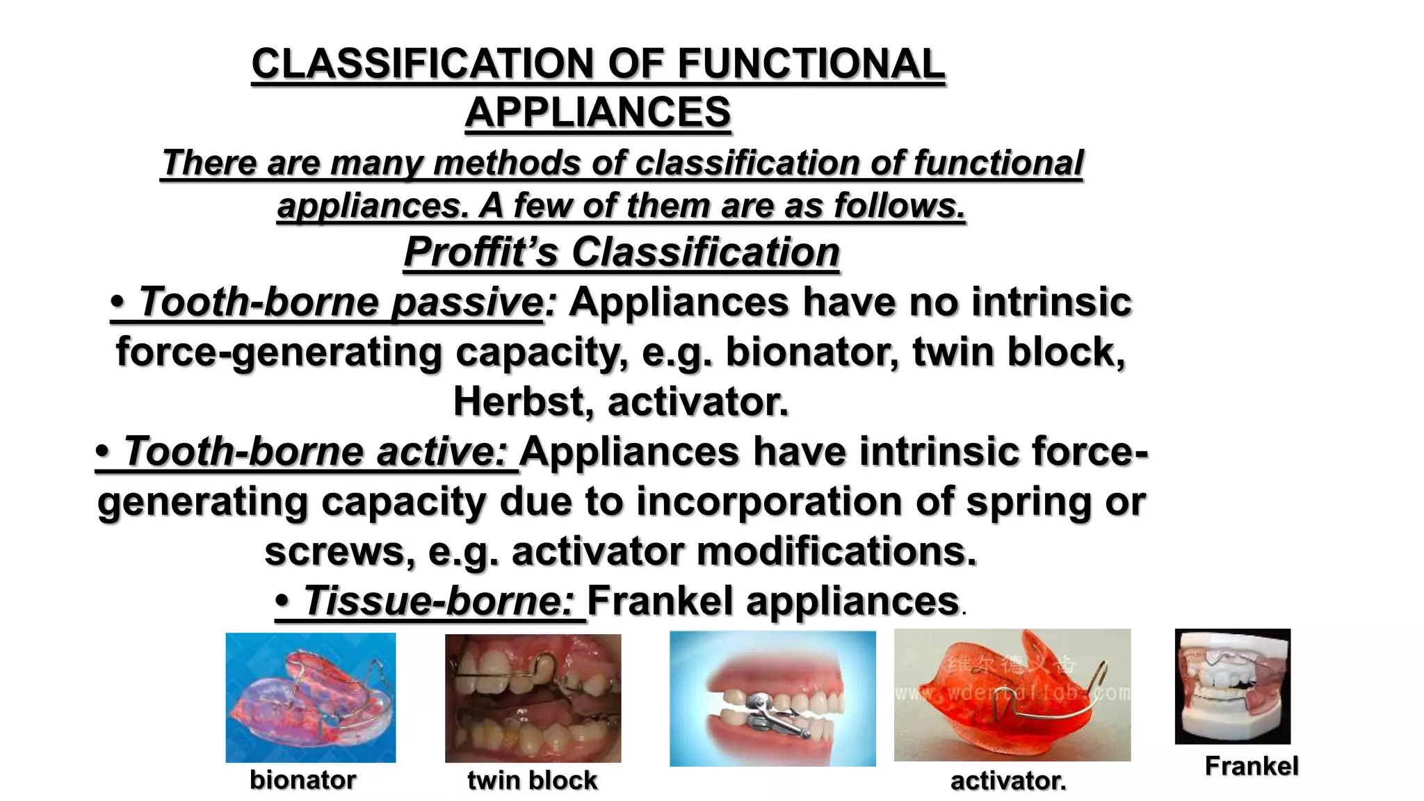 removable functional appliance 1 | PPTX