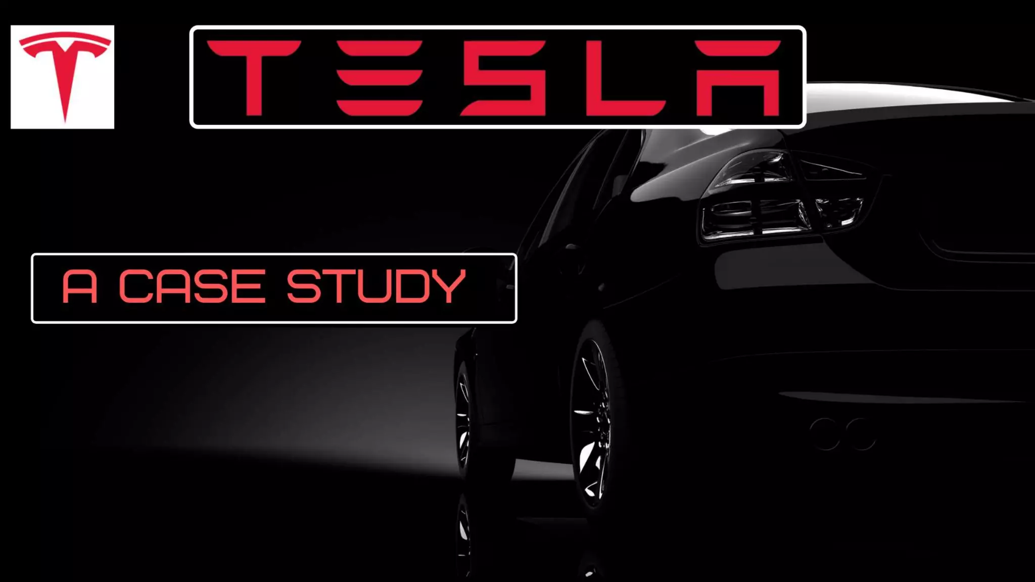 TESLA - A CASE STUDY | PPTX