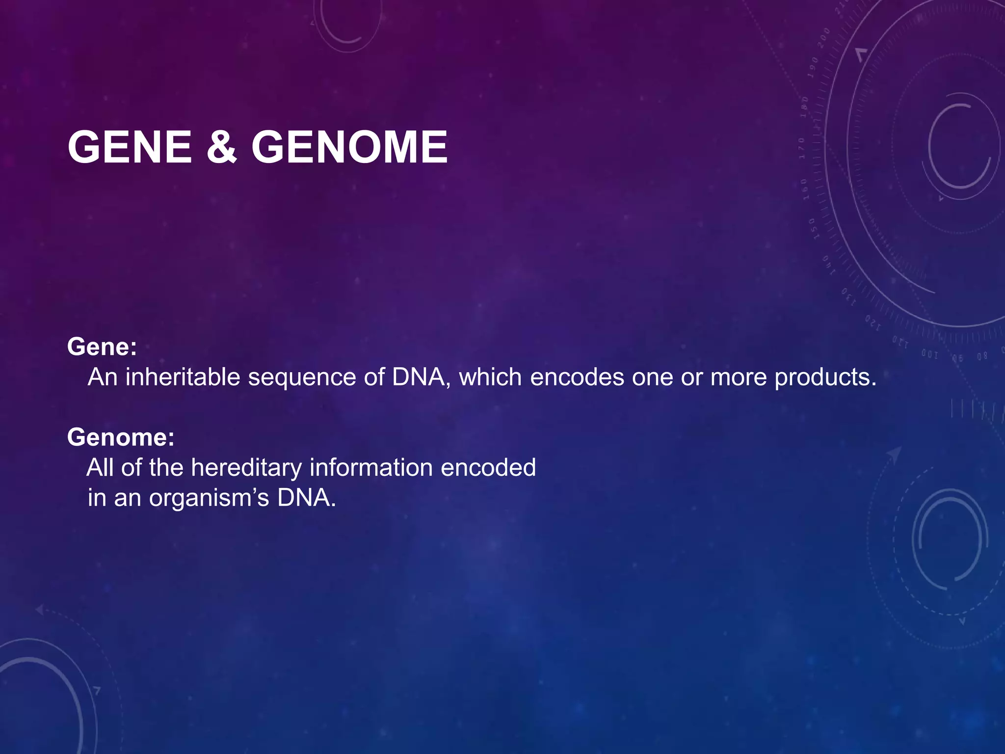 Gene mapping & its role in evolution | PPT