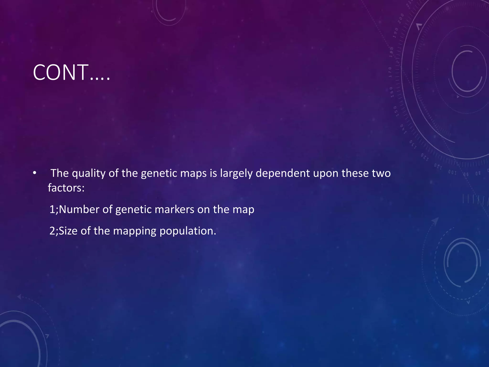 Gene Mapping And Its Role In Evolution Ppt
