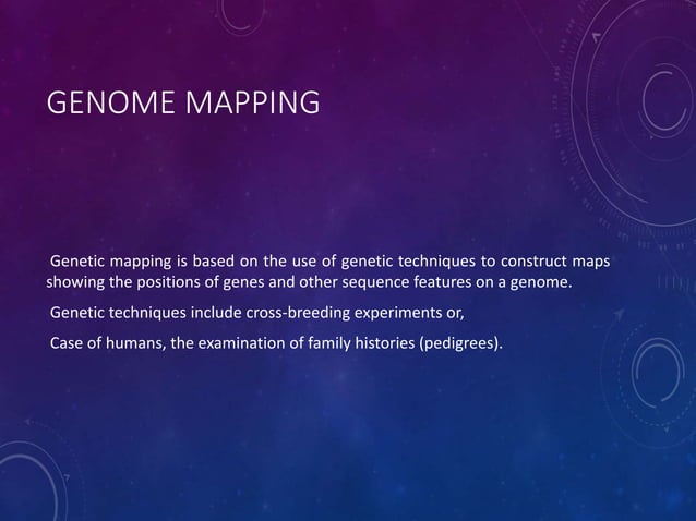 Gene mapping & its role in evolution | PPT