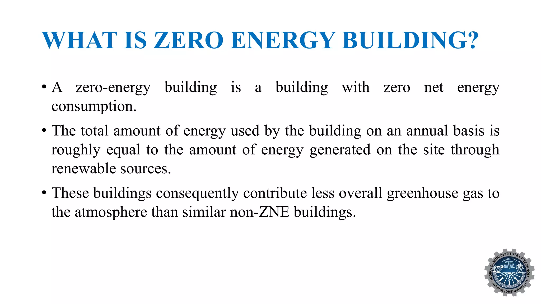 Zero Energy Building | PPTX