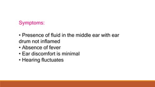 A STUDY ON COMMON EAR DISEASES | PPTX