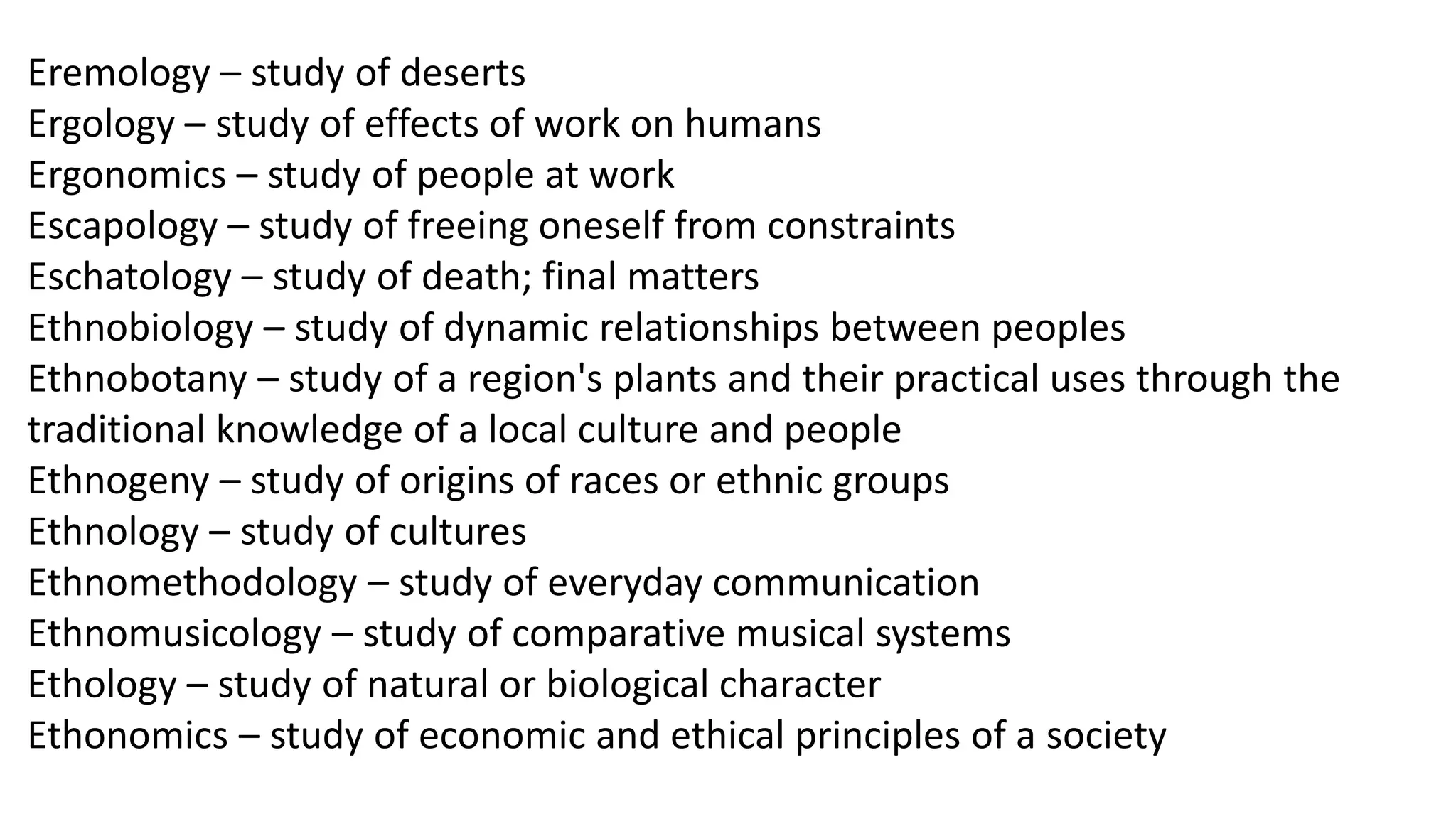 A LONG CHART ON ALL BRANCHES OF SCIENCE & NAMES | PPTX