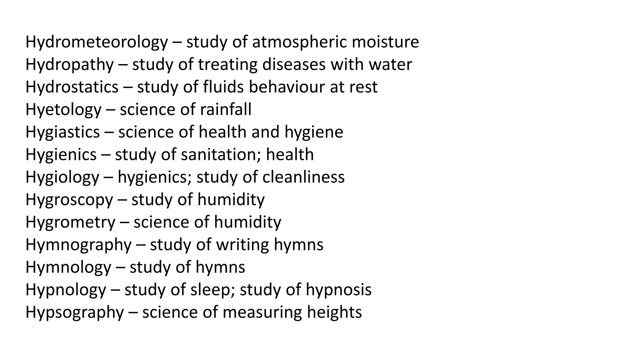 A LONG CHART ON ALL BRANCHES OF SCIENCE & NAMES | PPTX