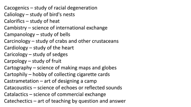 A LONG CHART ON ALL BRANCHES OF SCIENCE & NAMES | PPTX