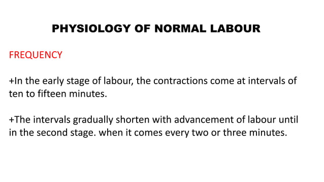 a detail study on normal labour ( definition, stages of labour ...