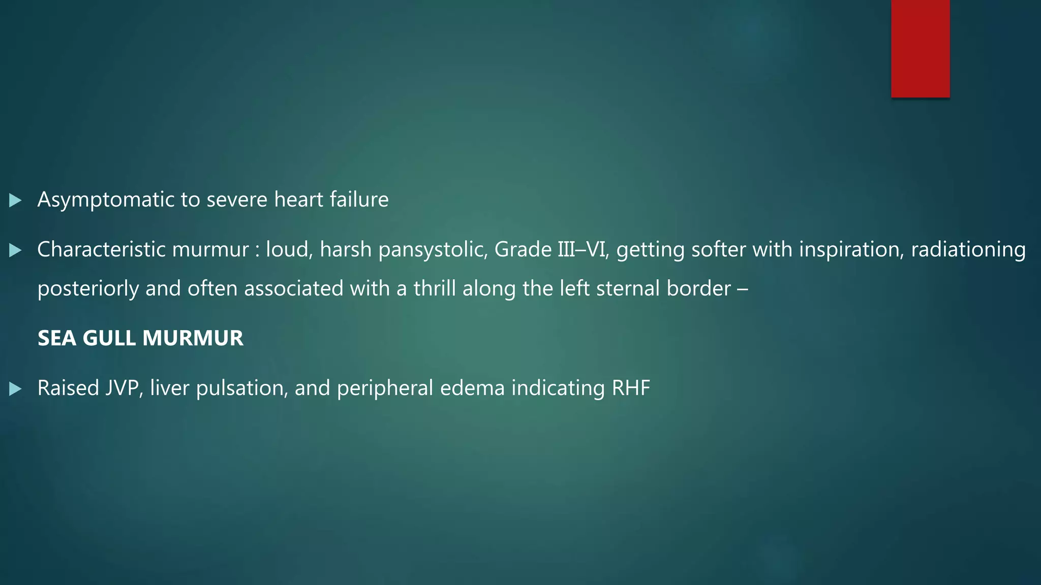PATHOPHYSIOLOGY ,NATURAL HISTORY OF VSD | PPTX