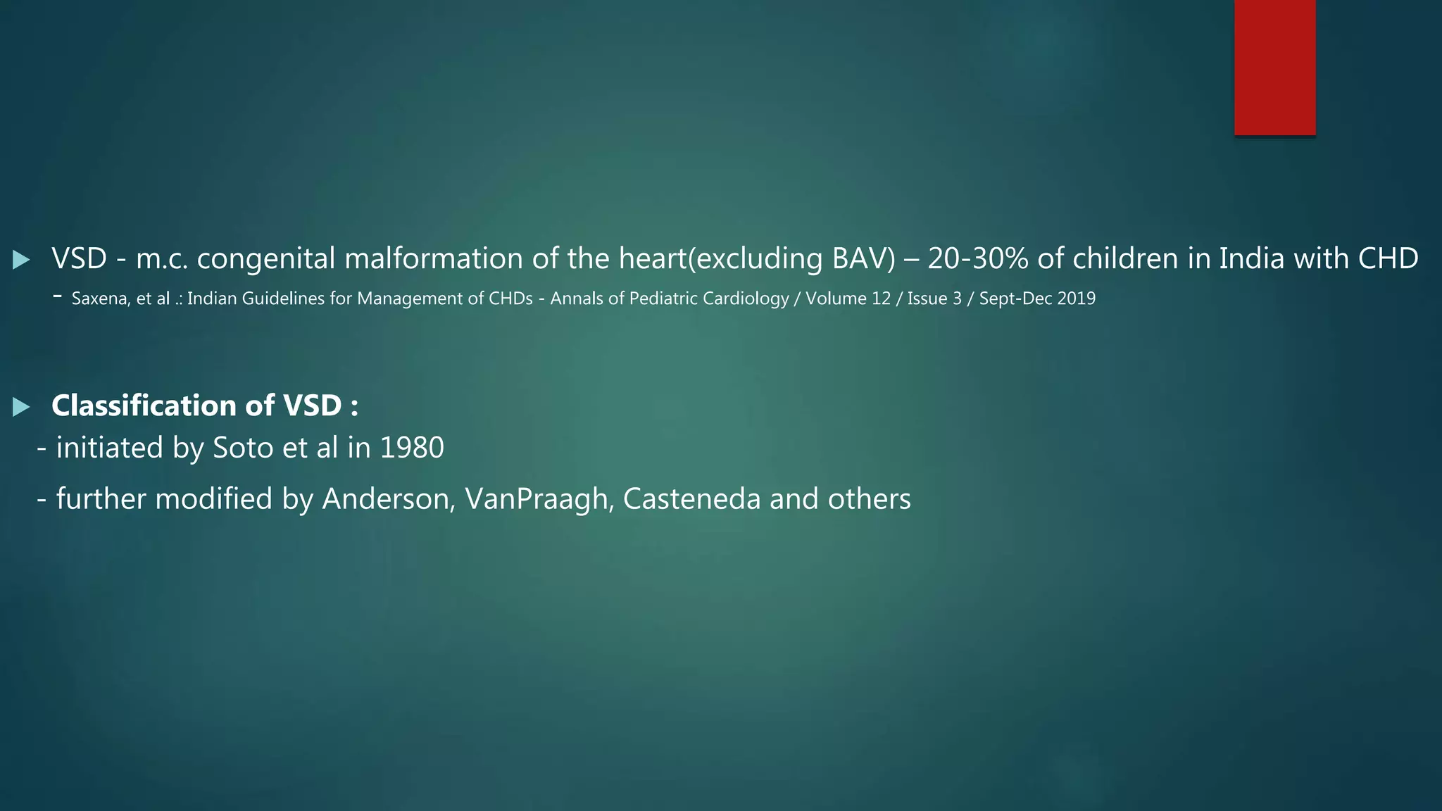 PATHOPHYSIOLOGY ,NATURAL HISTORY OF VSD | PPTX