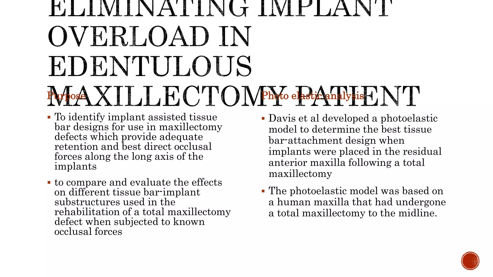 PROSTHODONTIC MANAGEMENT OF MAXILLECTOMY/ OBTURATORS PART 2 | PPTX