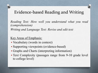 An Overview of SAT Reading Test | PPTX