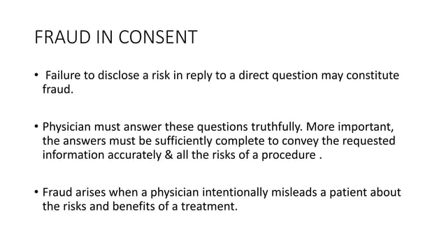 CONSENT FOR INVASIVE PROCEDURES BY DR SUJITH CHADALA | PPT
