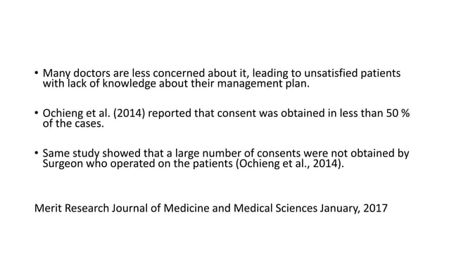 CONSENT FOR INVASIVE PROCEDURES BY DR SUJITH CHADALA | PPT