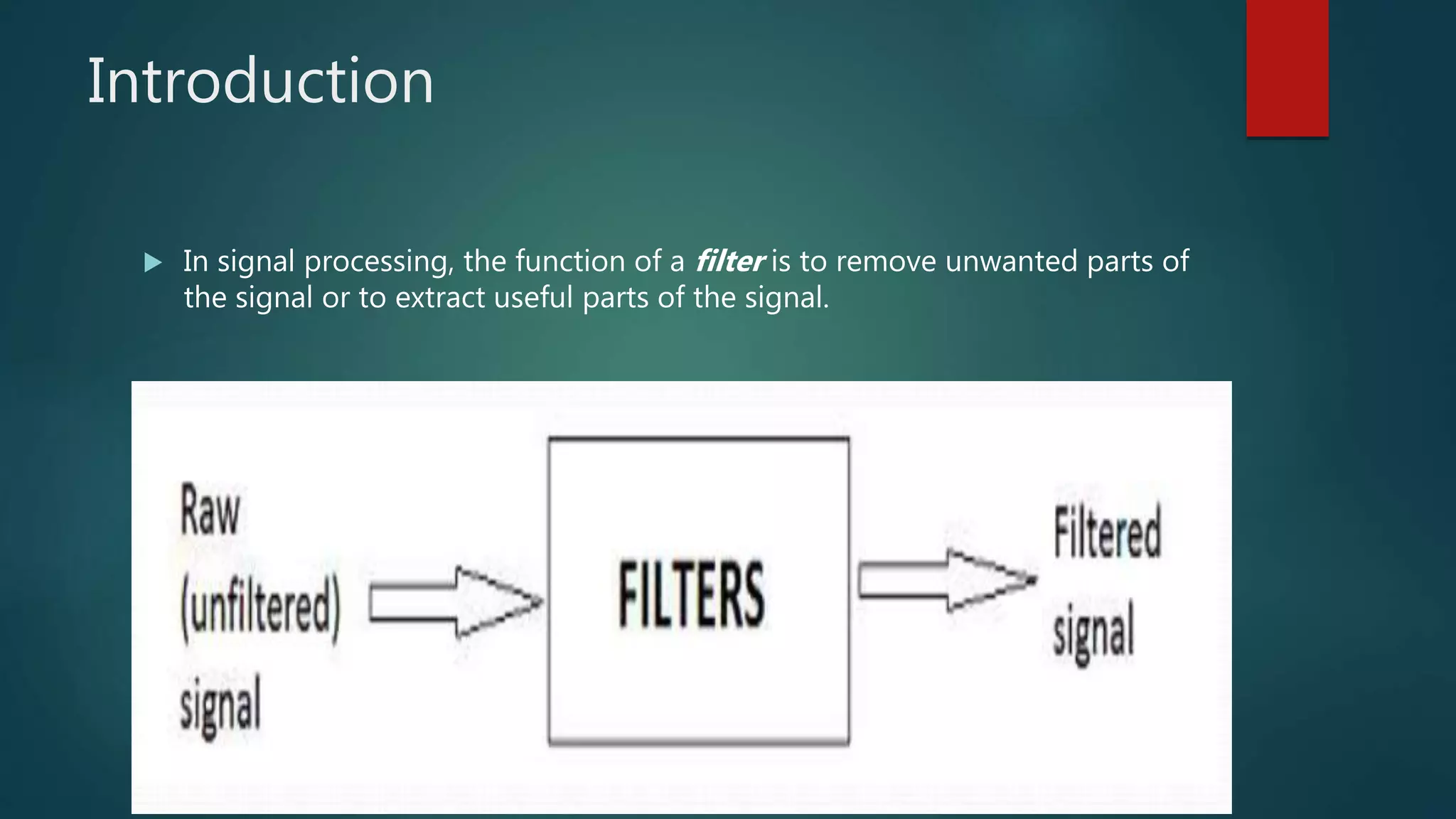 Digital filters and FIR Filter Design in Future Multicarrier Communication Systems | PPTX