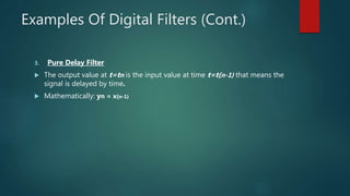 Digital filters and FIR Filter Design in Future Multicarrier ...