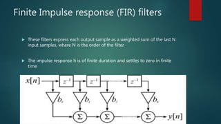 Digital filters and FIR Filter Design in Future Multicarrier Communication Systems | PPTX
