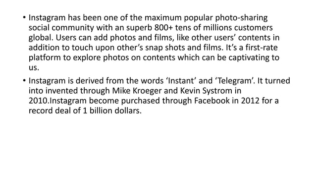 Instagram email finders 2021 | PPT