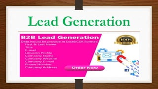 B2B Lead Generation | PPT