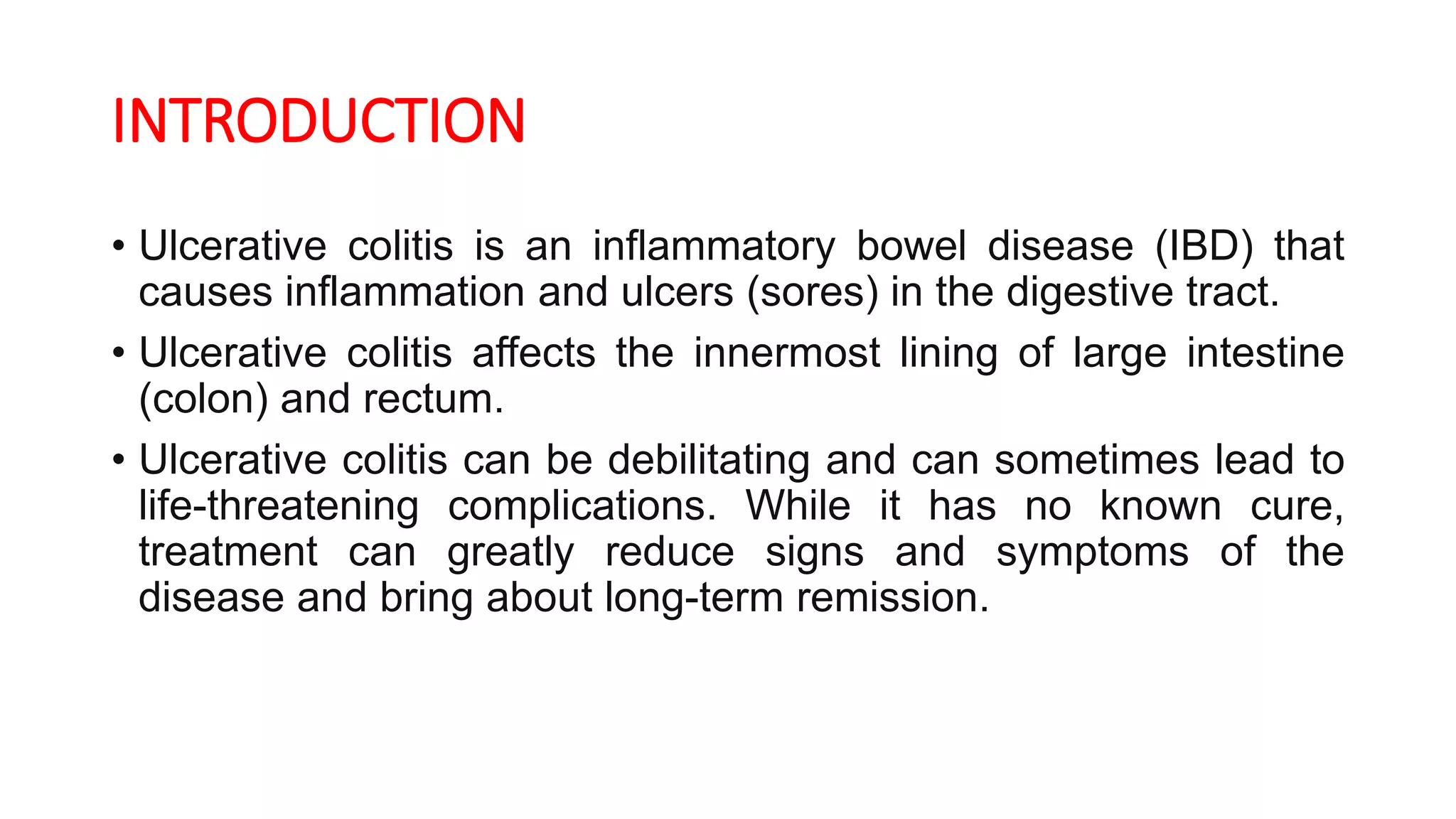 Ulcerative Colitis (UC) | PPTX