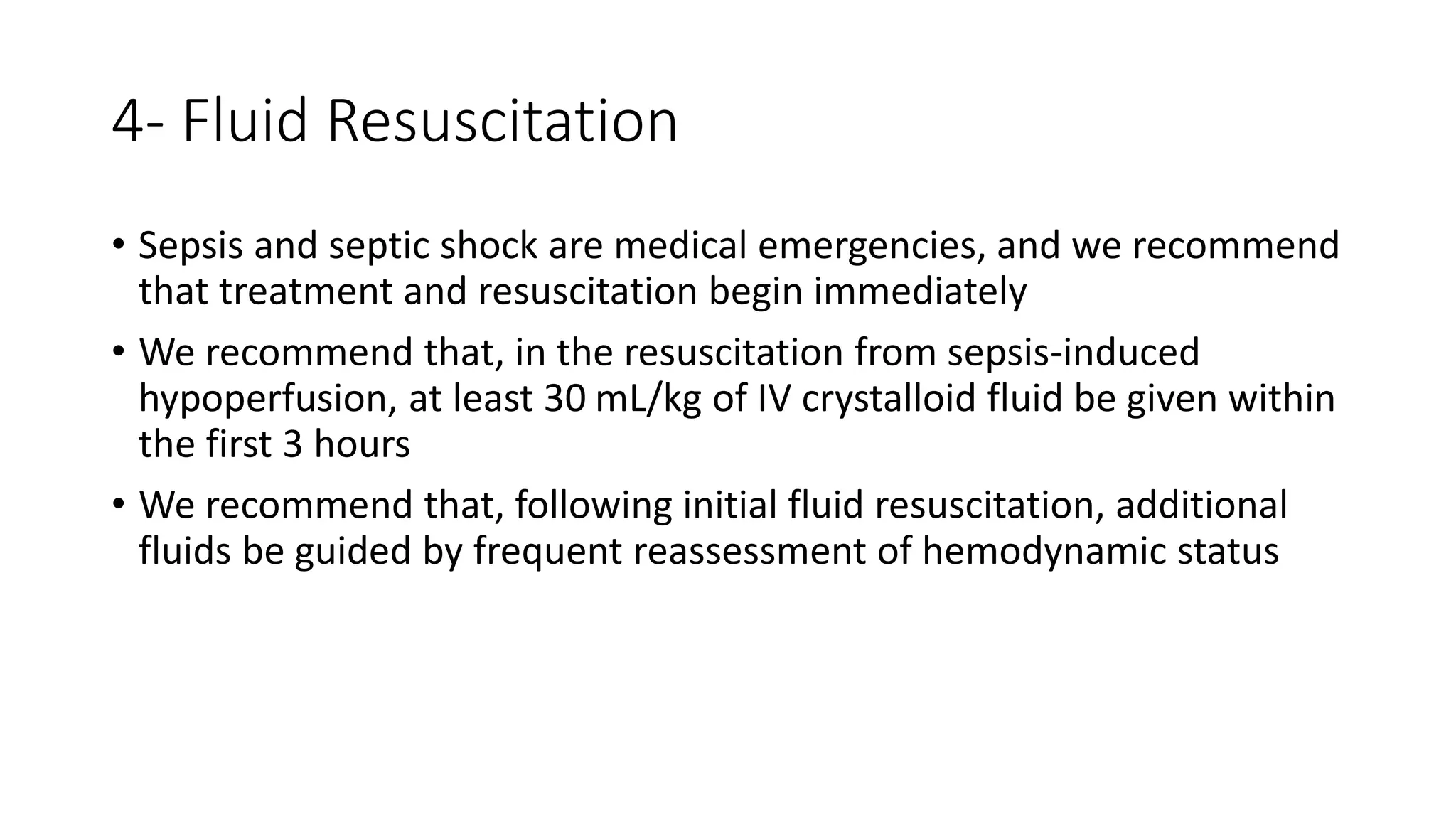 Surviving Sepsis in the Golden First Hour | PPTX