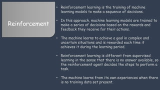 Introduction to ML (Machine Learning) | PPTX