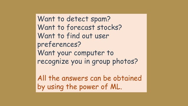 Introduction to ML (Machine Learning) | PPTX
