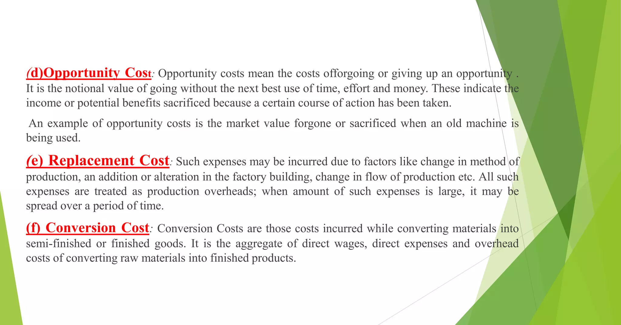 Cost Accounting presentation | PPTX