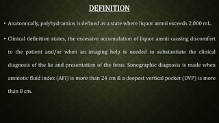 Hydramnios | PPTX