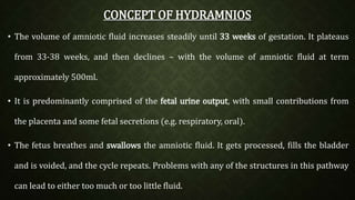 Hydramnios | PPTX