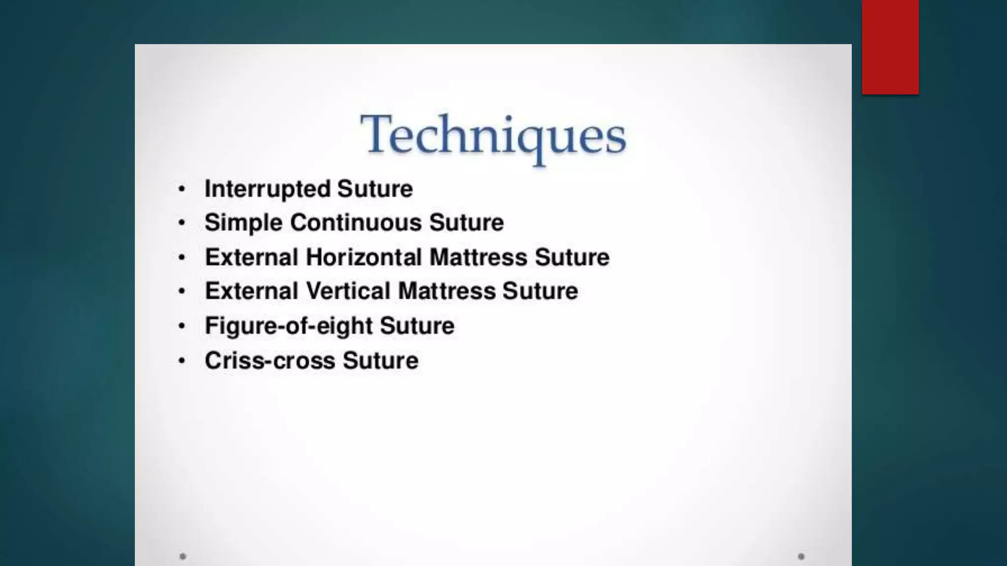 Suture techniques, Z-plasty | PPTX