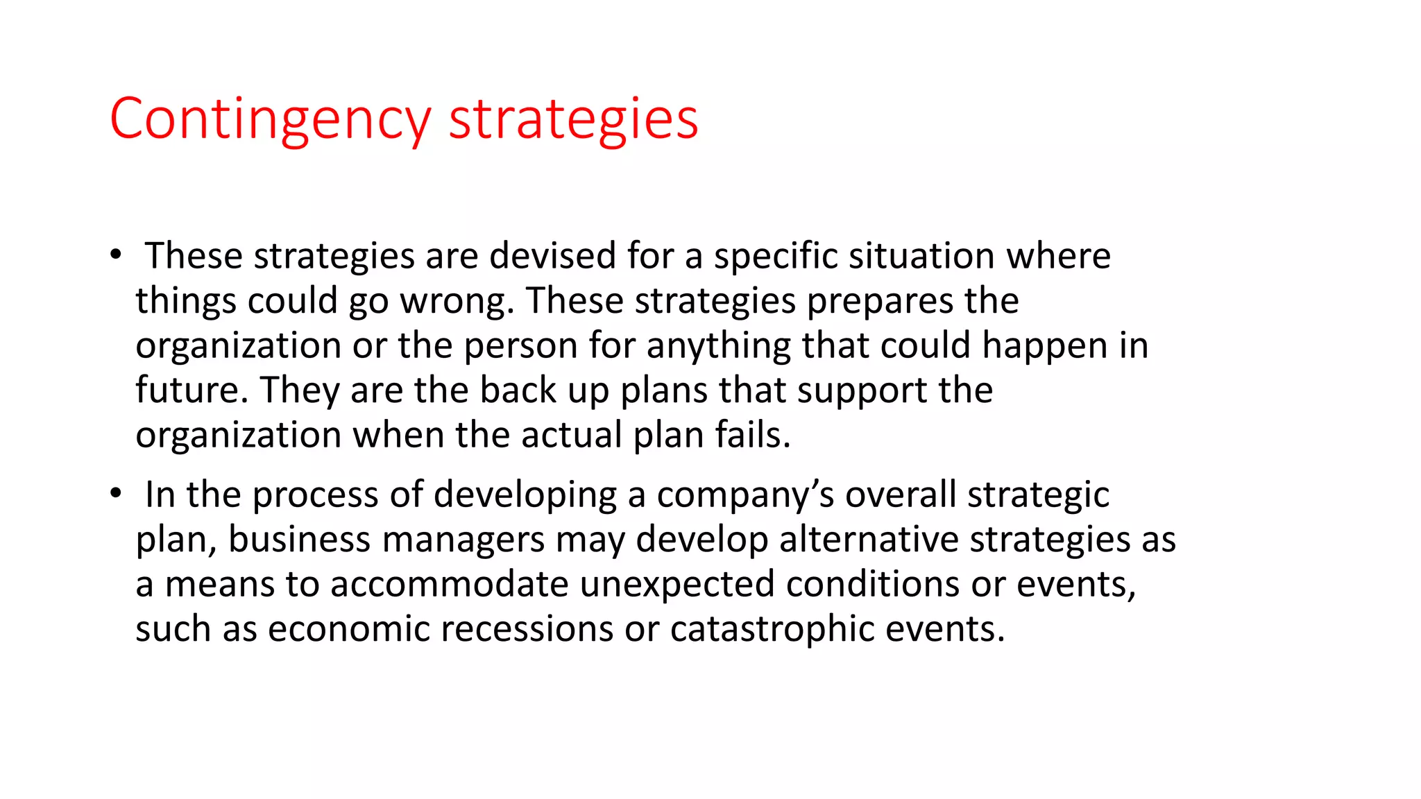 Strategic Management Important topics | PPTX