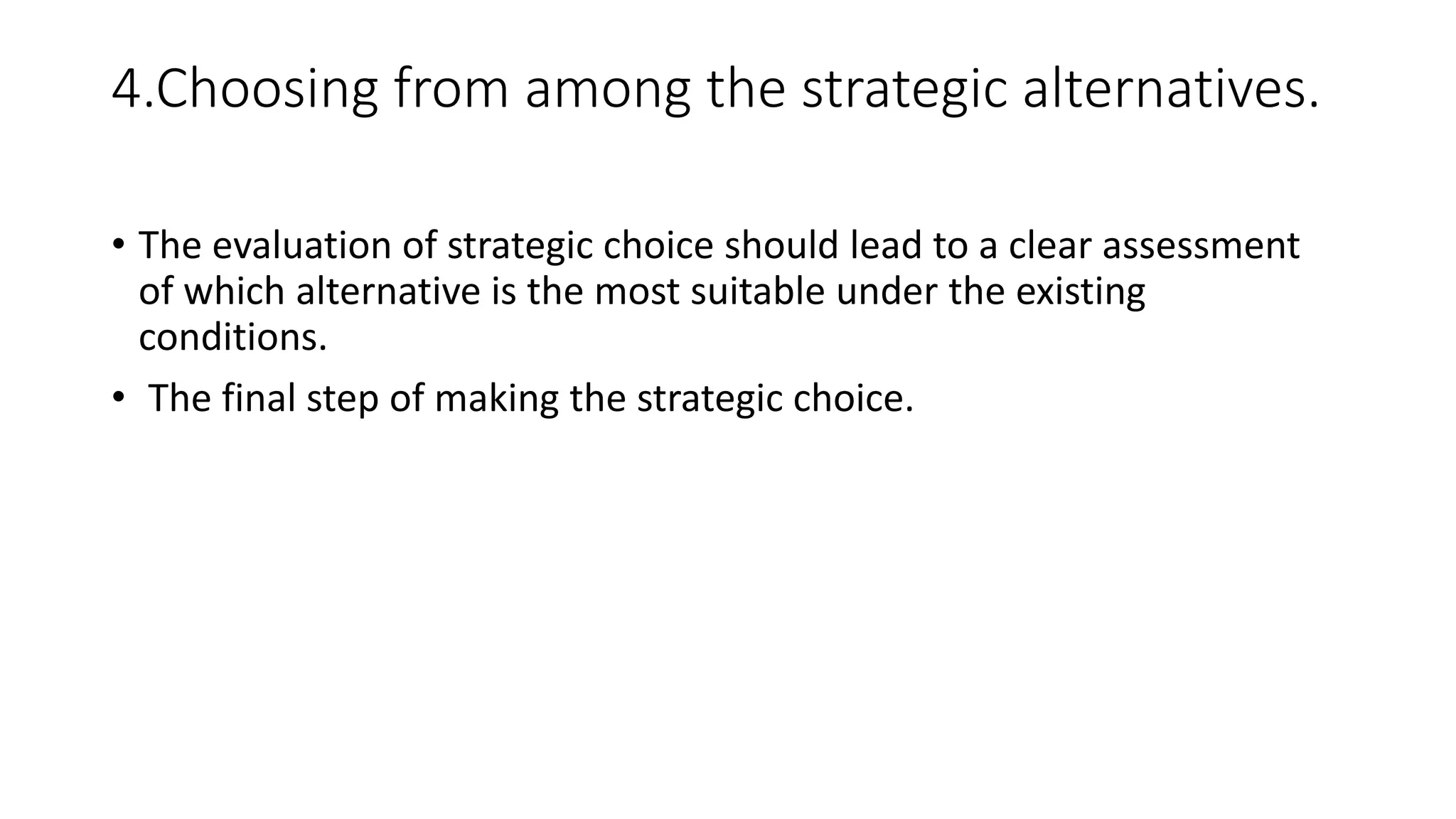 Strategic Management Important topics | PPTX