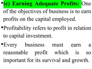 Various Objectives of the Business | PPTX