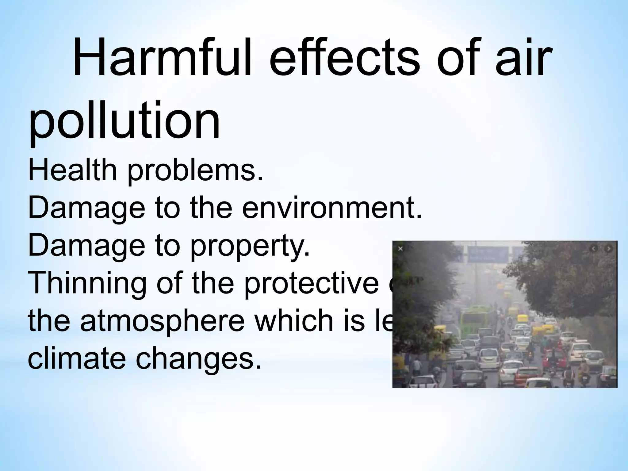 Pollution Of Air And Water | PPT