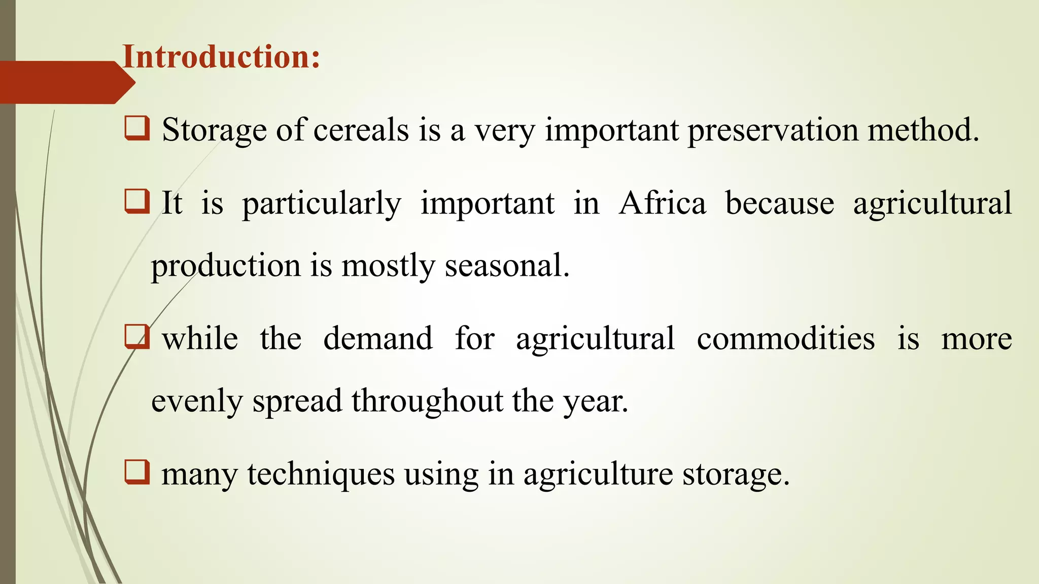 Grain Storage | PPTX
