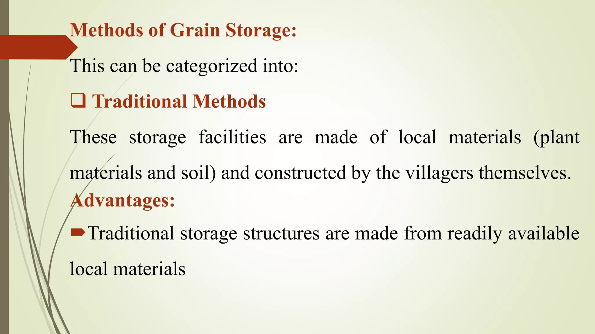 Grain Storage | PPTX