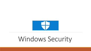 Security Windows Server 2019 | PPT