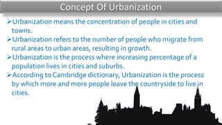 Urbanization & Environment | PPTX