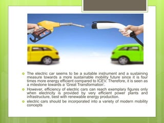 EV - Environmental impact | PPTX