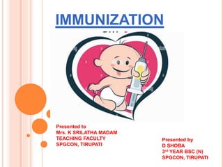 immunization | PPTX