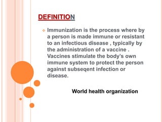 immunization | PPTX