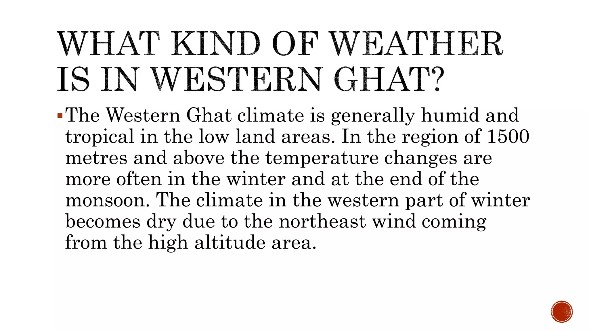 Western Ghats | PPTX
