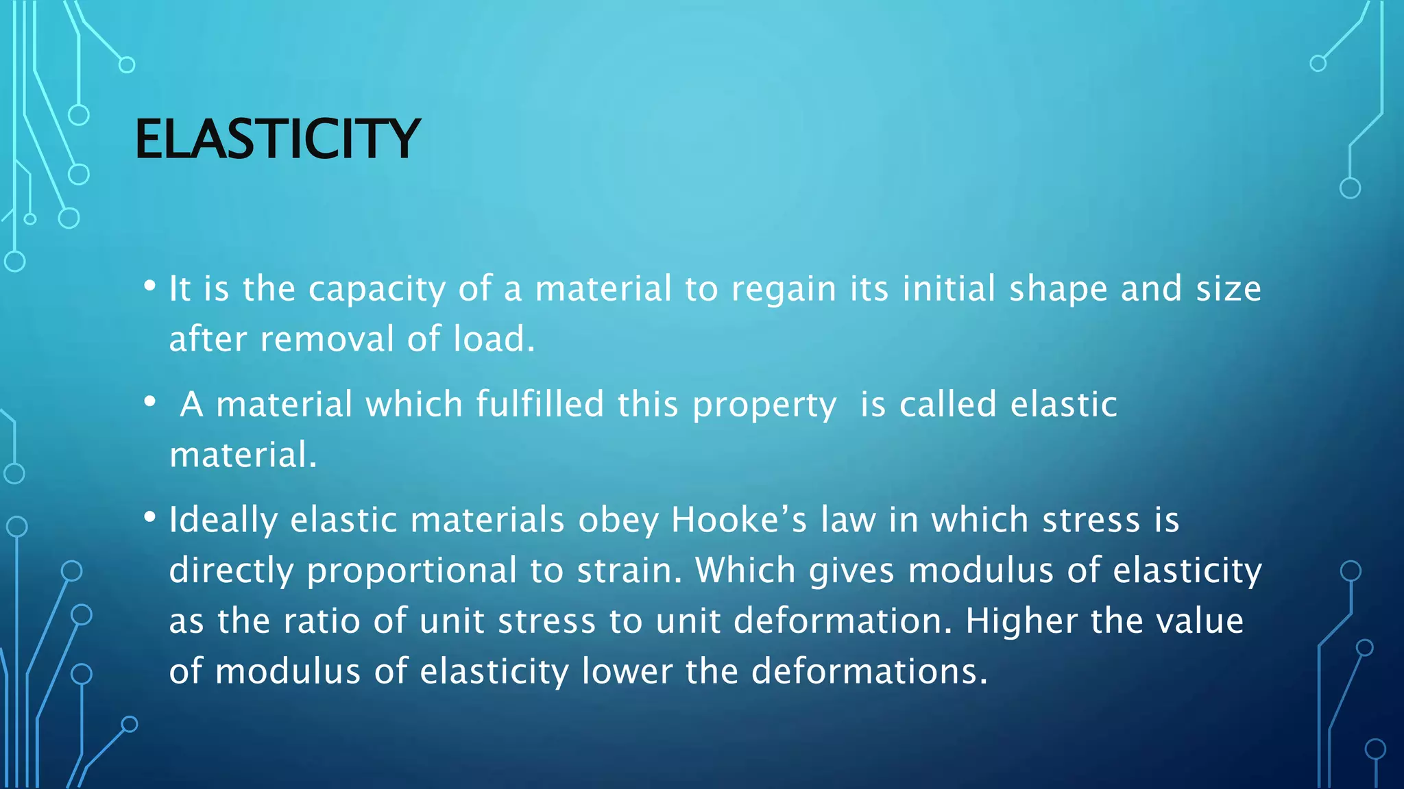 some of the basic properties of construction materials | PPTX