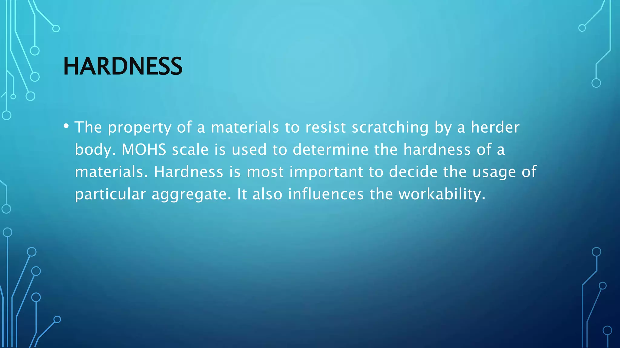 some of the basic properties of construction materials | PPTX